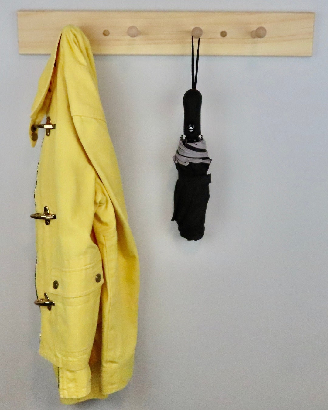 Unfinished Shaker Peg Coat Hat Rack 24" - Etsy