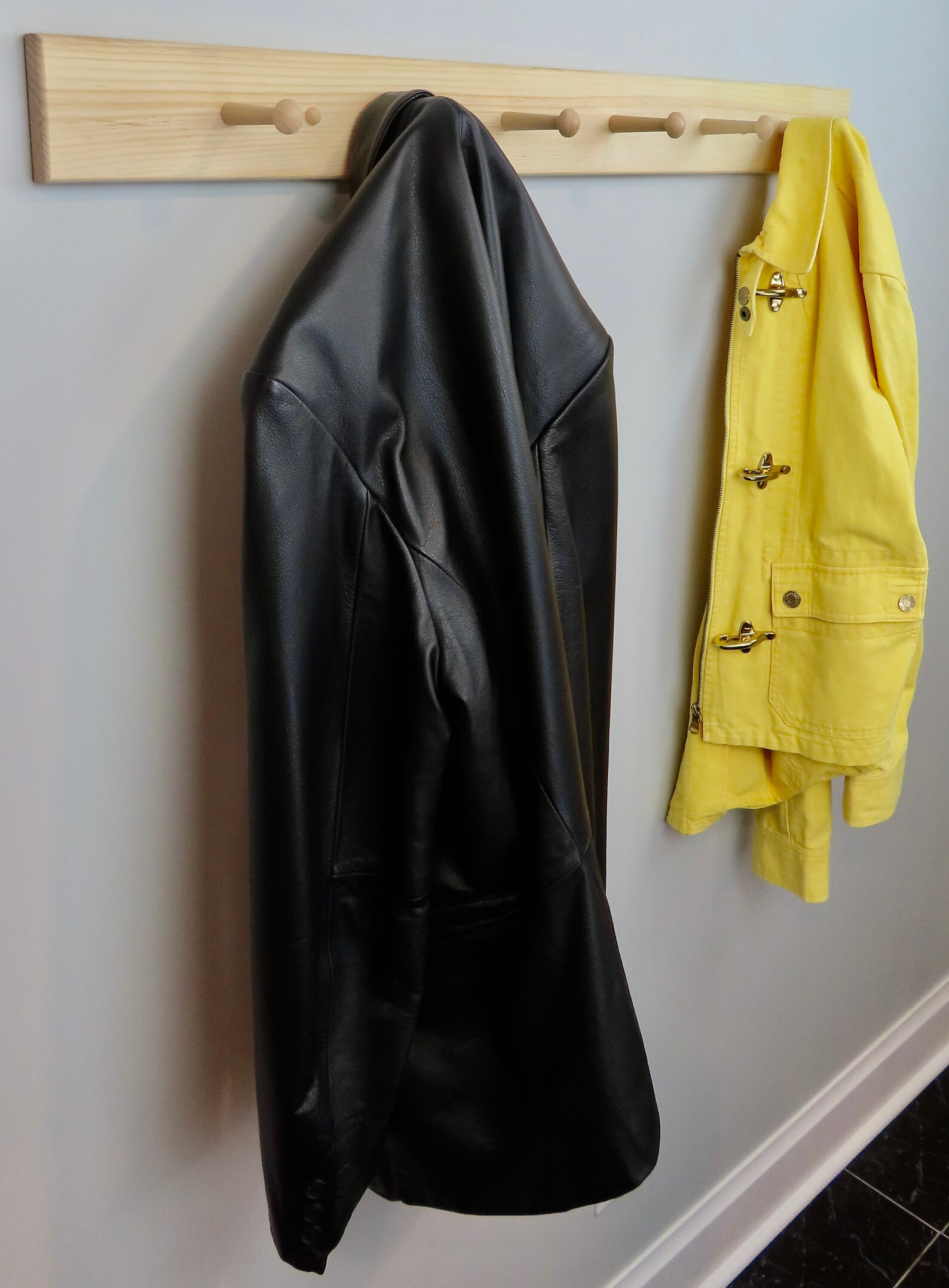 Unfinished Shaker Peg Coat Hat Rack 36 - Etsy