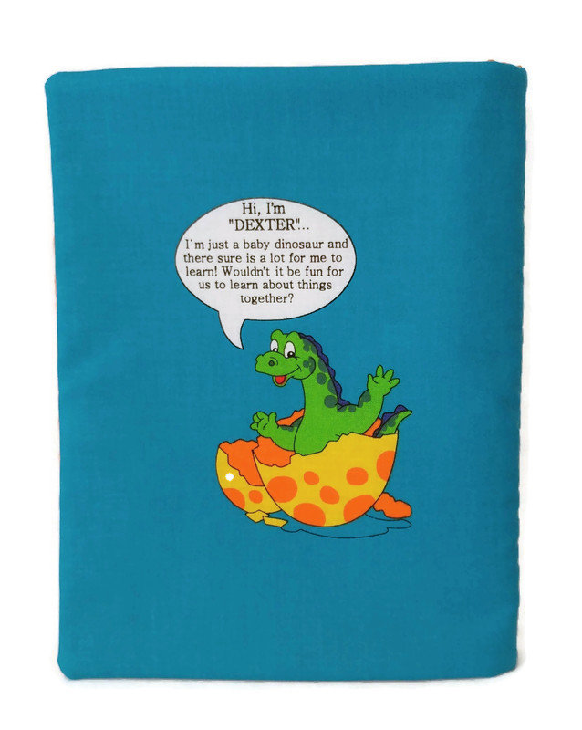 Dexter the Dinosaur ABC - Soft Cloth Books for Baby, Children, Boys ...