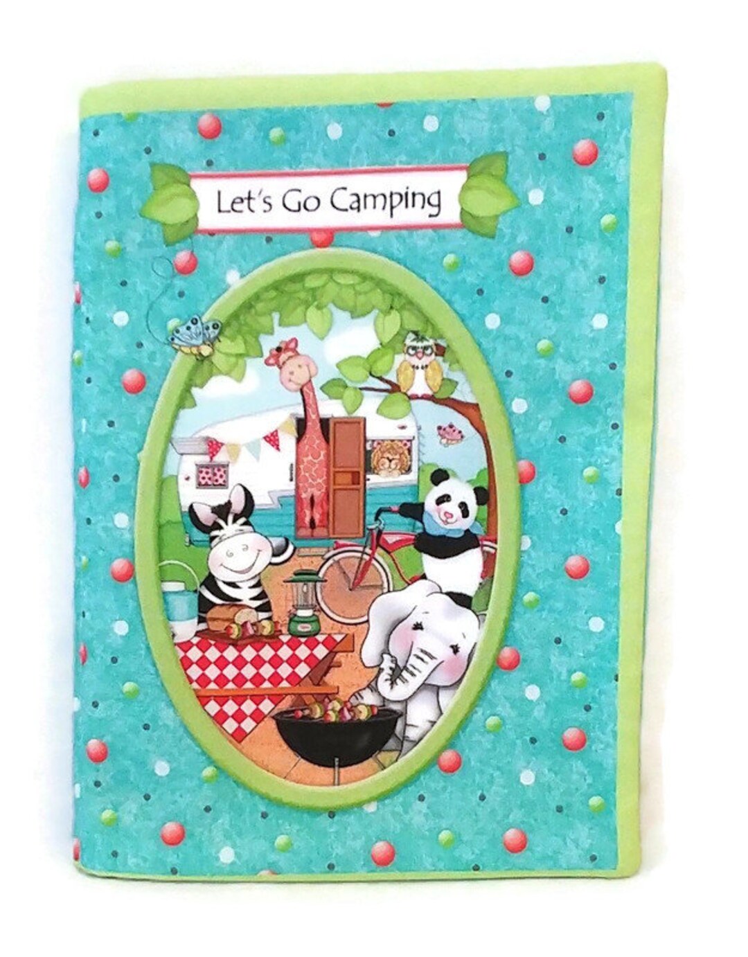Let's Go Camping - Soft Cloth Books for Babies, Children, Boys, Girls ...