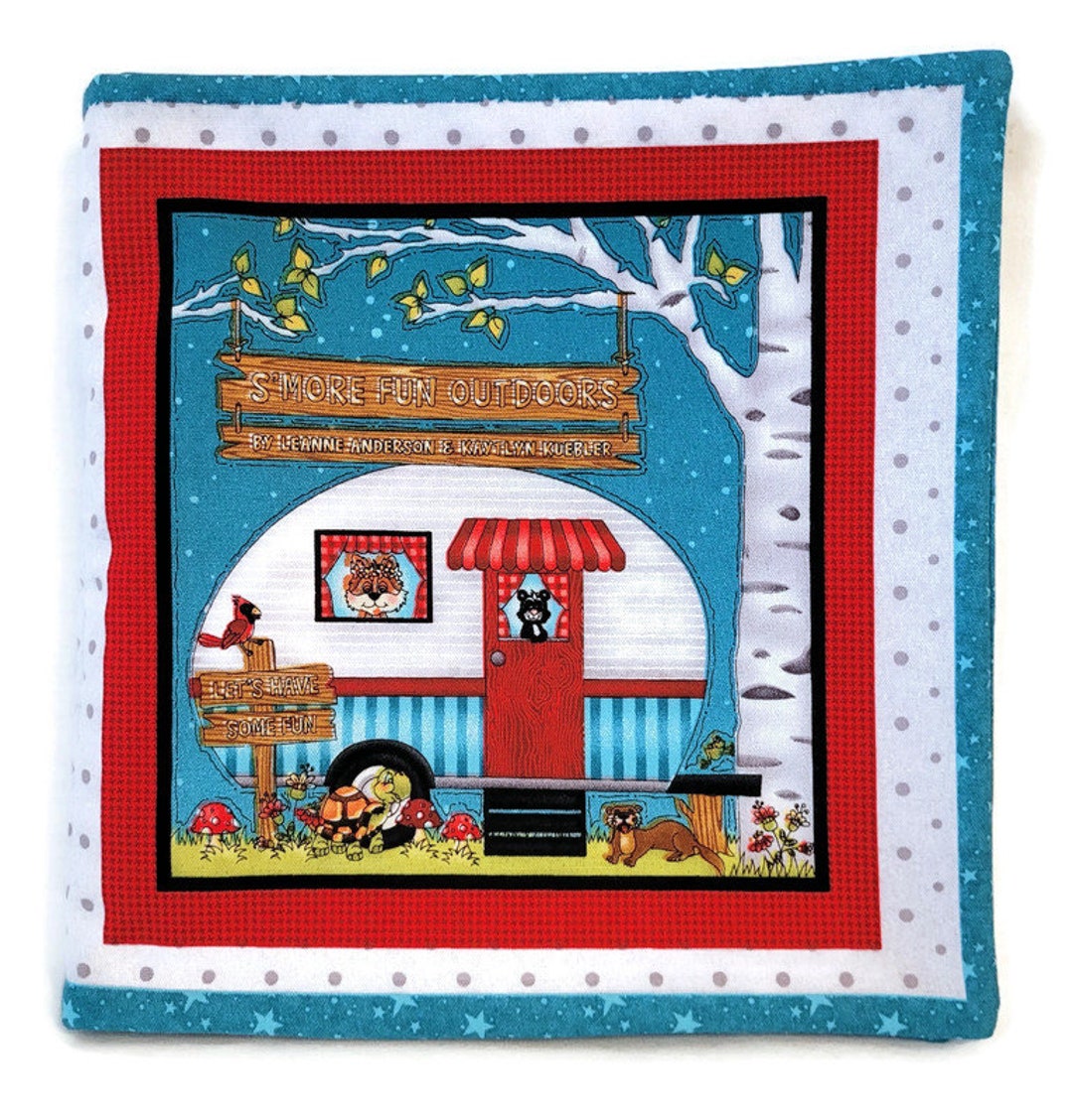 S'more Fun Outdoors - Soft Cloth Books for Babies, Children, Boys ...