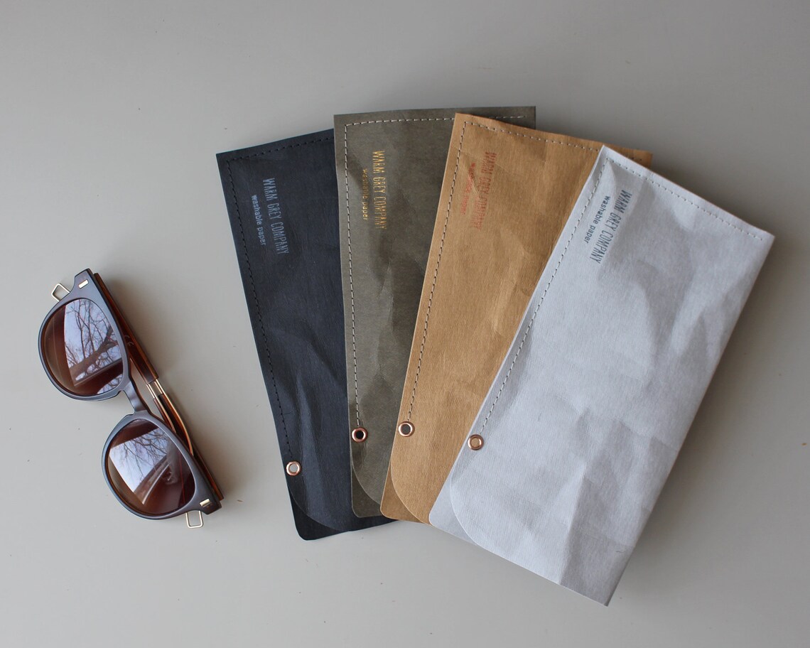 Sunglasses Case Glasses Pouch Made From Washable Paper - Etsy