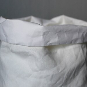 Linen Basket Linen Storage Bag Washable Paper Bag Kitchen - Etsy UK