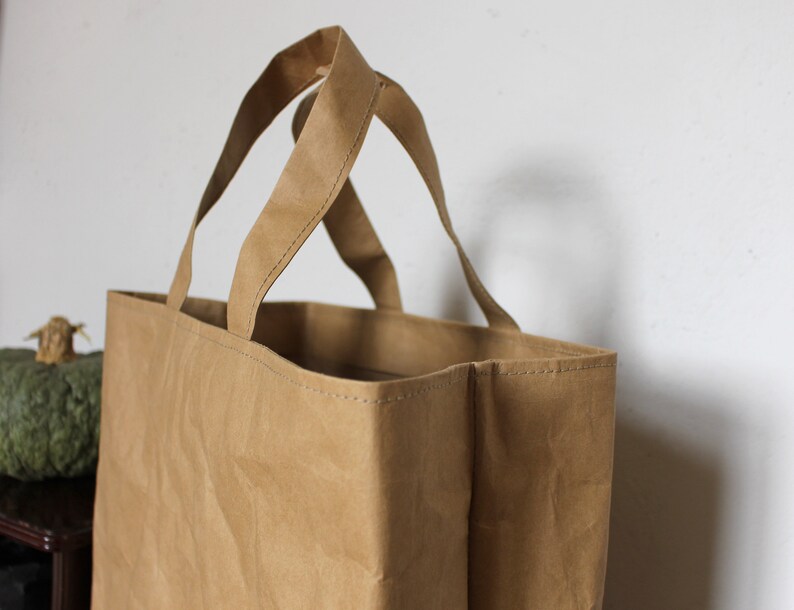 Paper Bag Washable Paper Bag Shoulder Bag Shopping Bag - Etsy