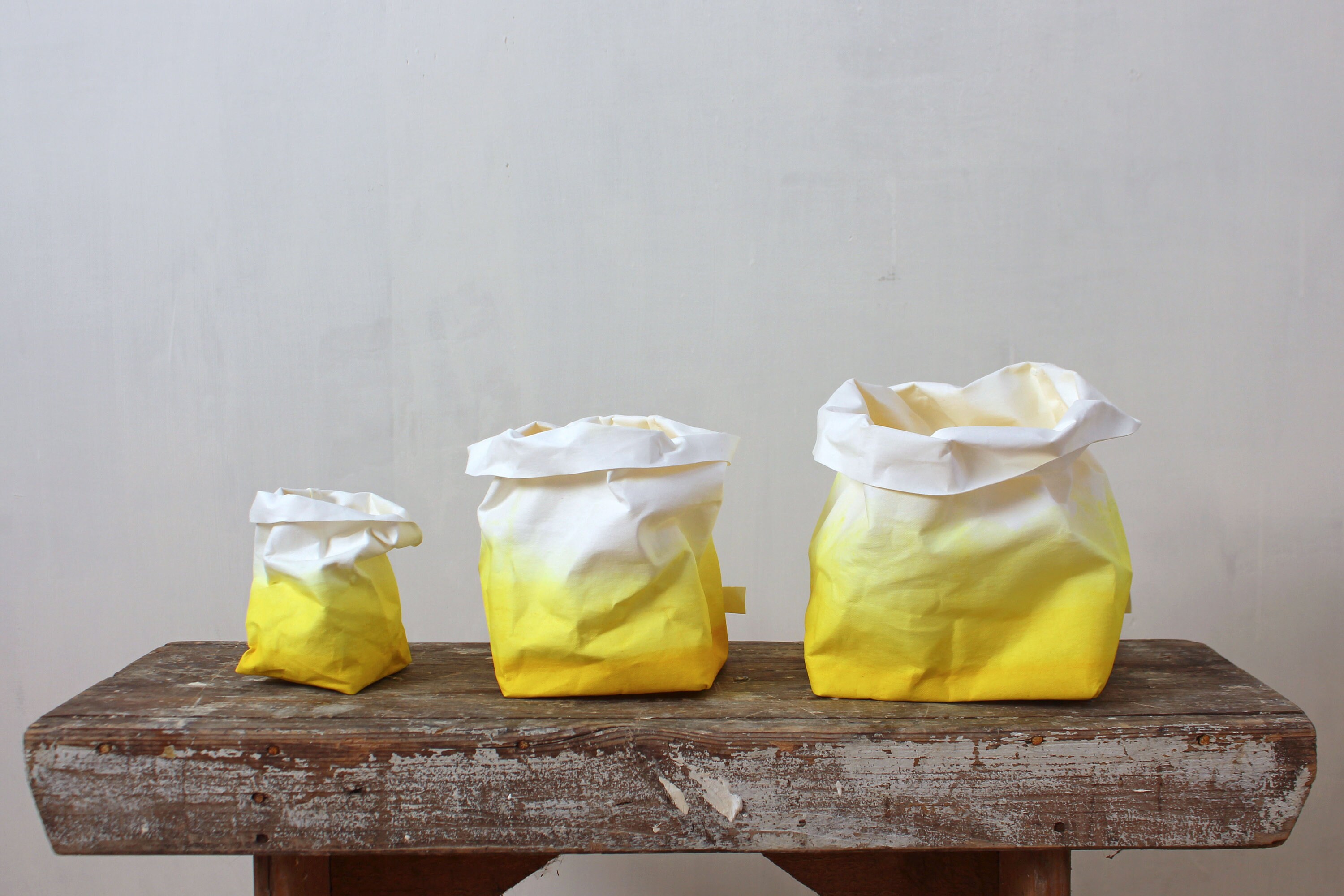 Colourful Paper Bags, Various Ombre Colours, Washable Paper, Beautiful ...