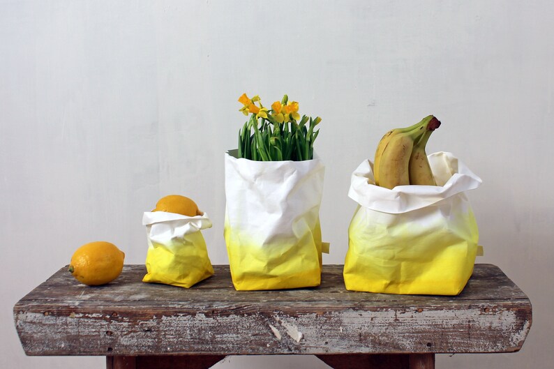 Colourful Paper Bags Various Ombre Colours Washable Paper - Etsy