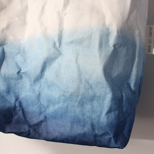 Indigo Paper Bag, Shoulder Bag, Indigo Ombre, Summer, Beach Tote ...