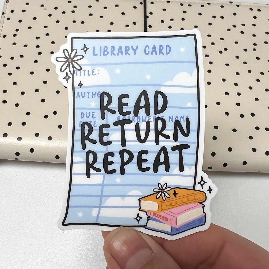 Waterproof Vinyl Stickers || Laptop, Bookish, Bookworm, TBR, Kindle ...