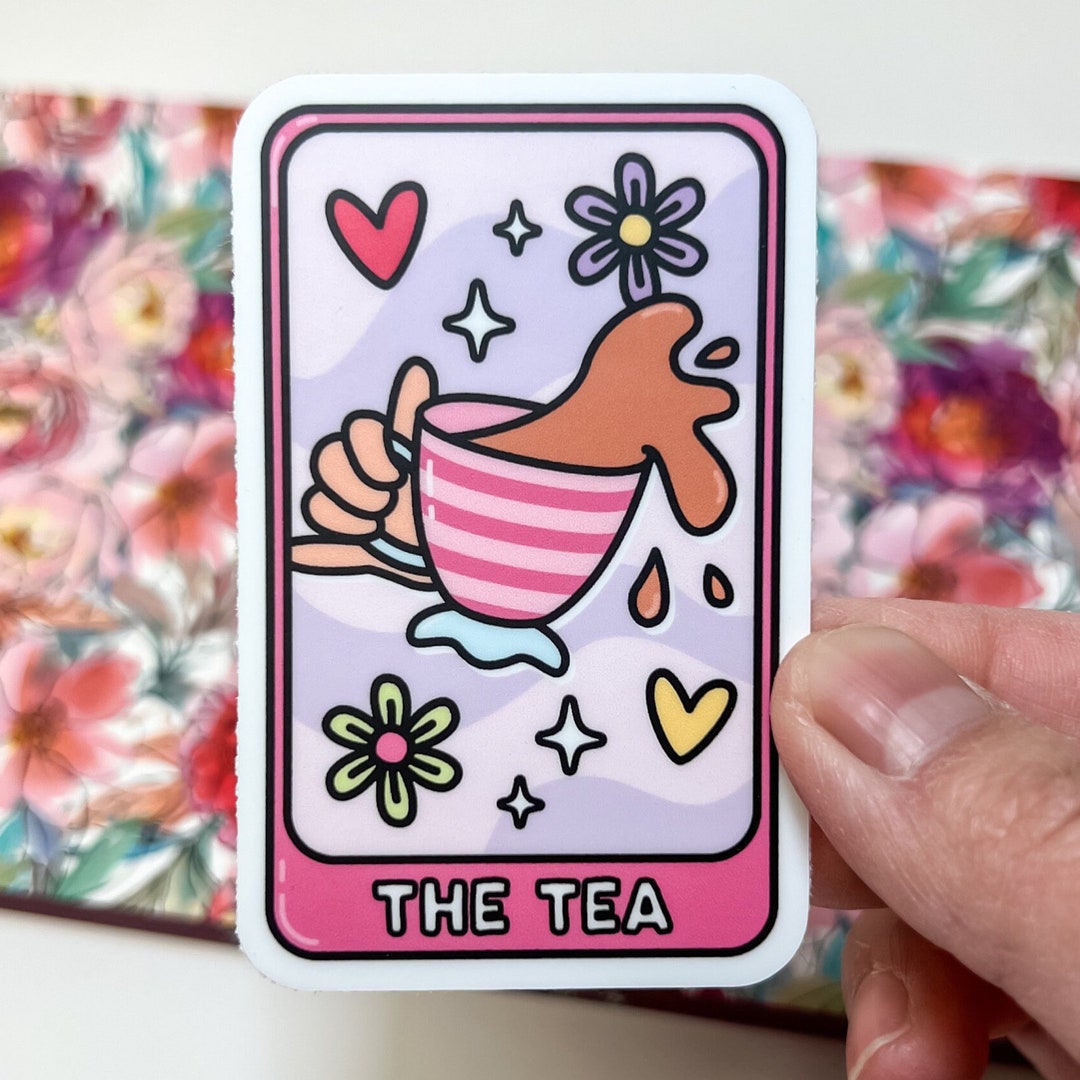 Waterproof Vinyl Stickers || Hydroflask, Laptop, Tumbler, Funny, Tarot ...