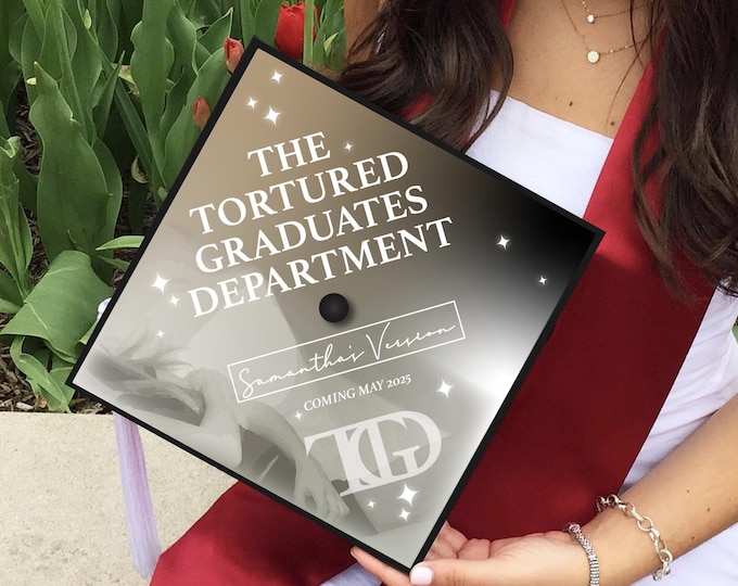 Custom Graduation Cap Topper Personalized Grad Cap - Senior Class of ...