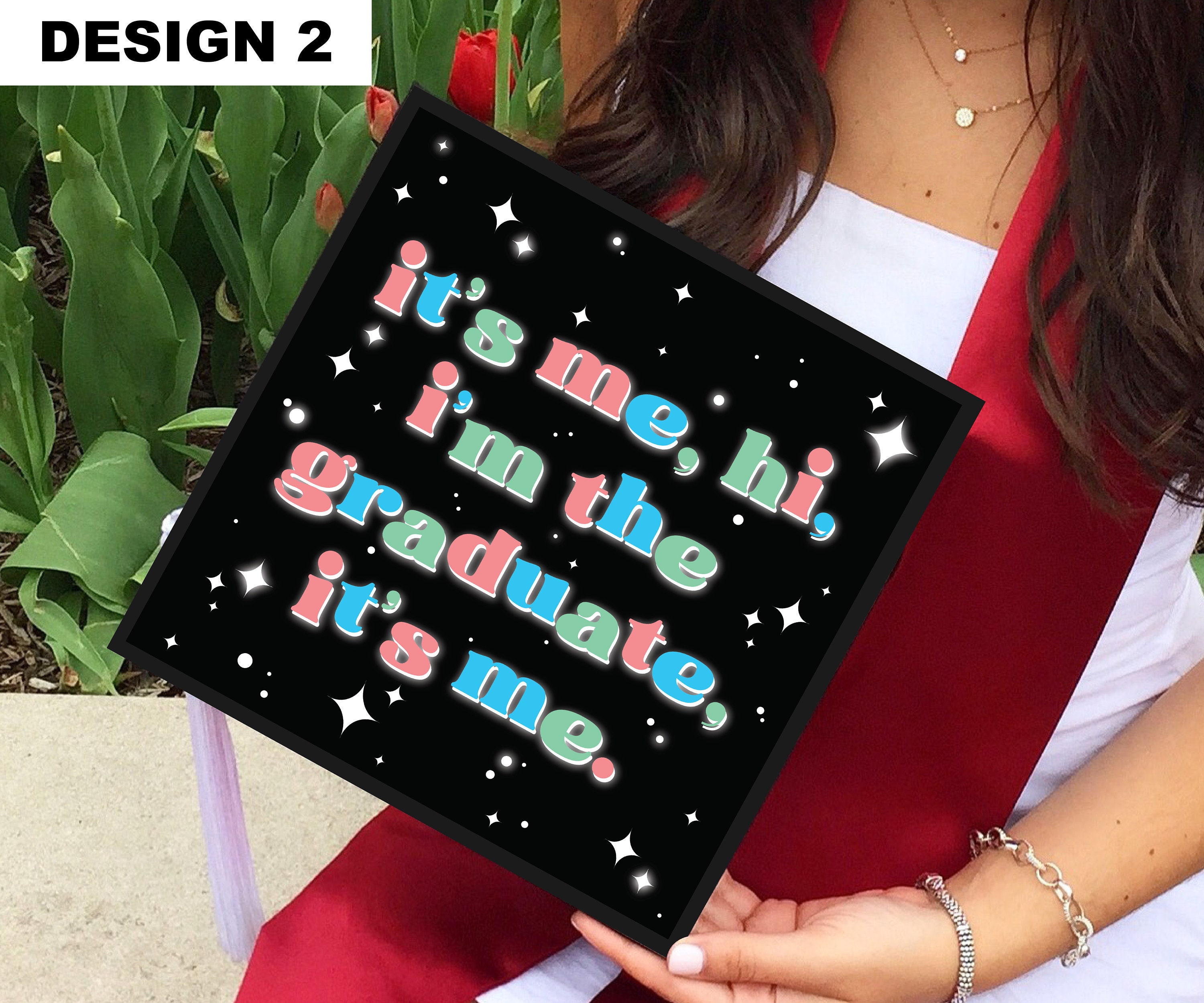 In My Graduation Era Quotes Graduation Cap Topper Design - Etsy