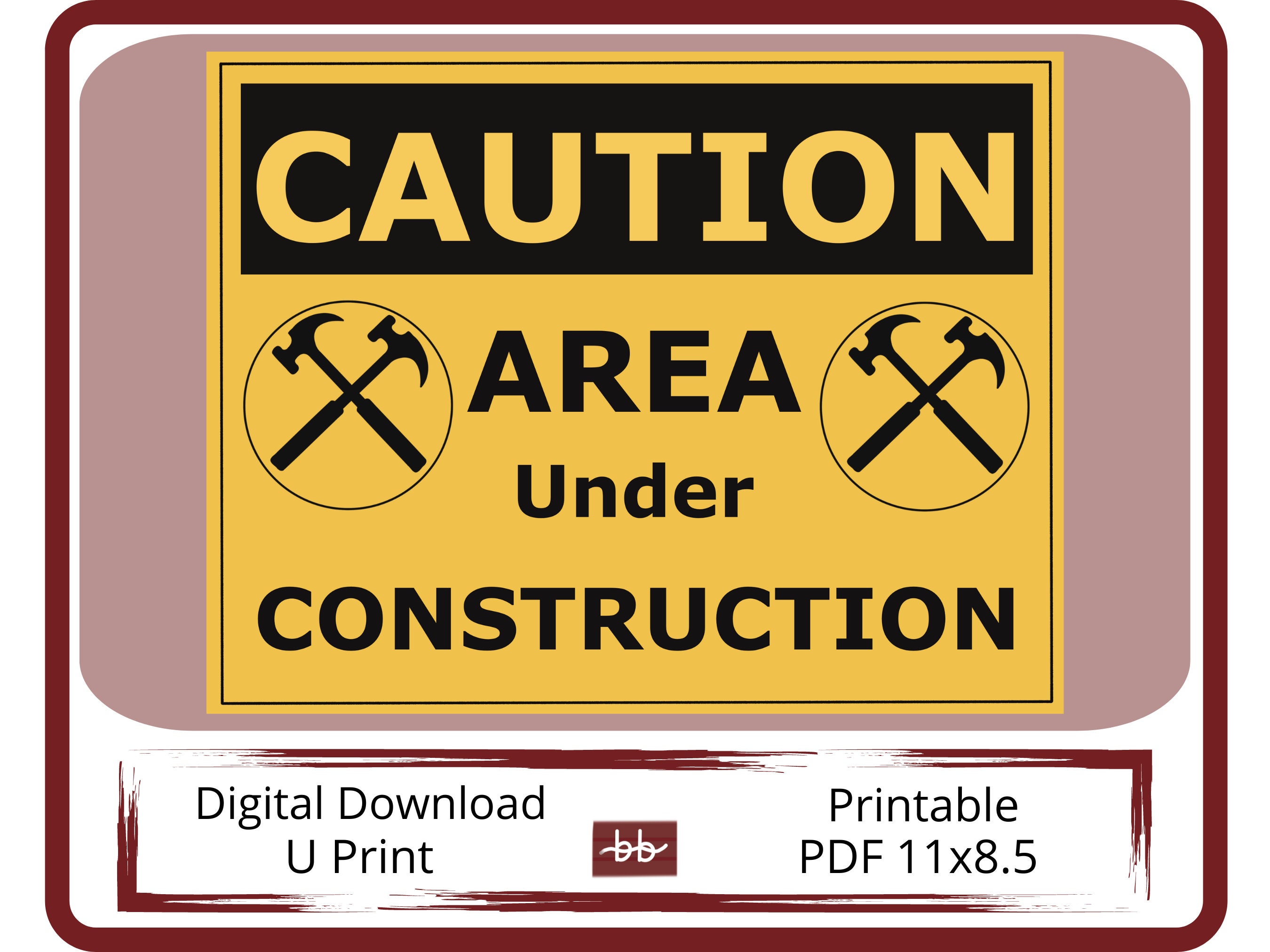 Construction Signs To Print