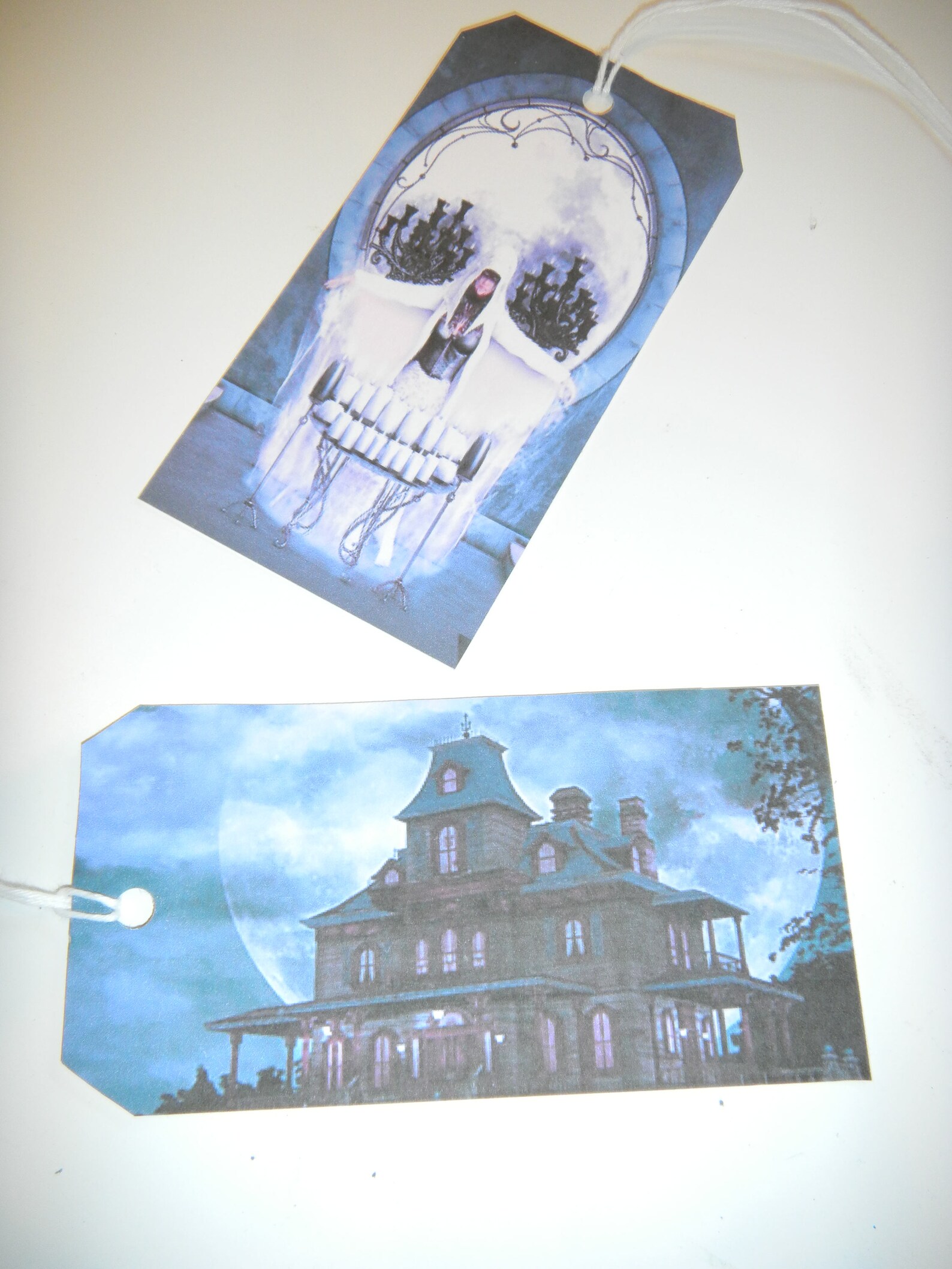 Goth Halloween Tags, Scrapbook Tags, Toand From Tags, Halloween ...