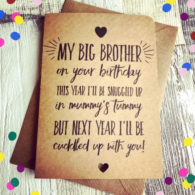 Homemade Birthday Cards For Brother