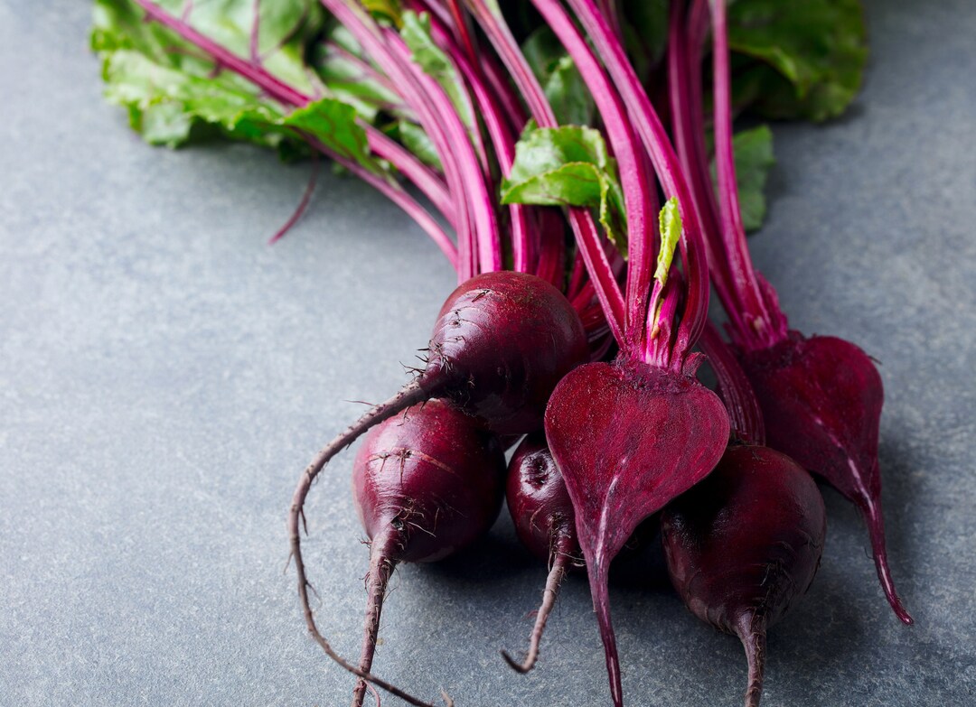 Detroit Dark Red Beet Seeds, Detroit Dark Red Beets // Heirloom, Non ...