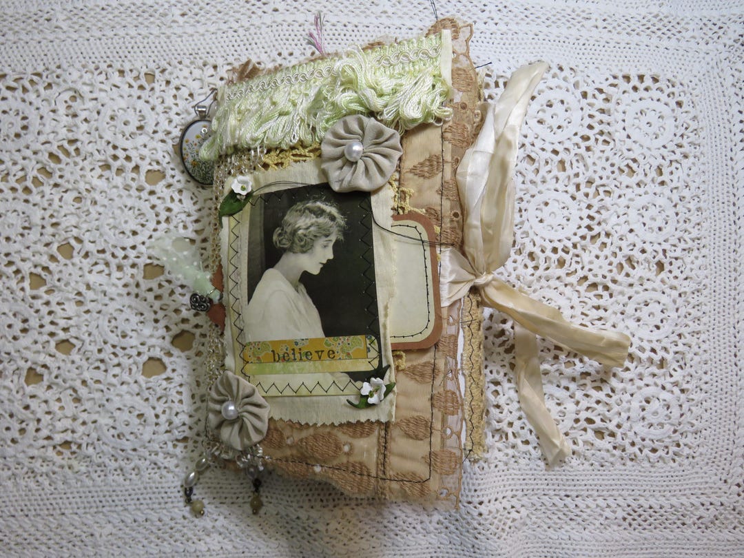 Vintage Victorian Country Cottage Core Garden Handmade Junk Journal is ...