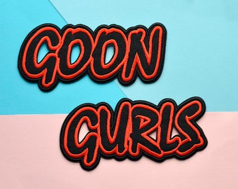 Goon Gurls Back Patch pink - Etsy