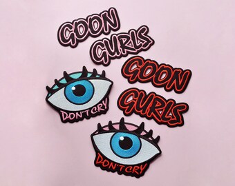 Goon Gurls Back Patch pink - Etsy