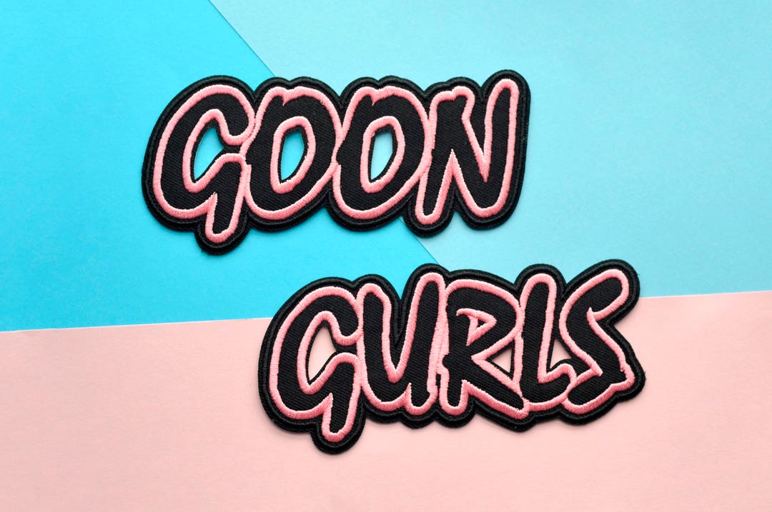 Goon Gurls Back Patch pink - Etsy