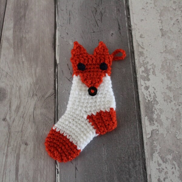 Christmas Stocking Fox - Etsy