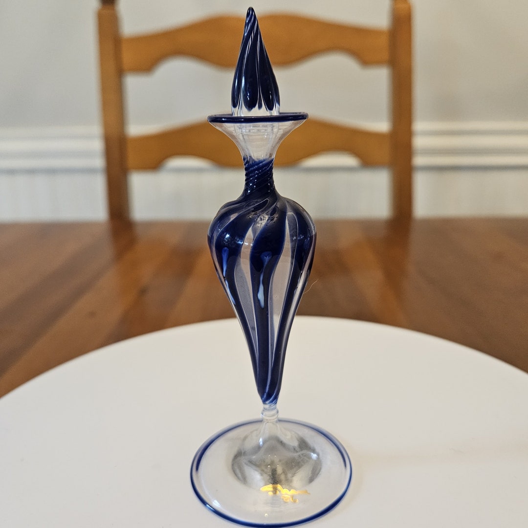 Shane Fero Perfume Bottle Art Glass Perfume Bottle Vintage - Etsy