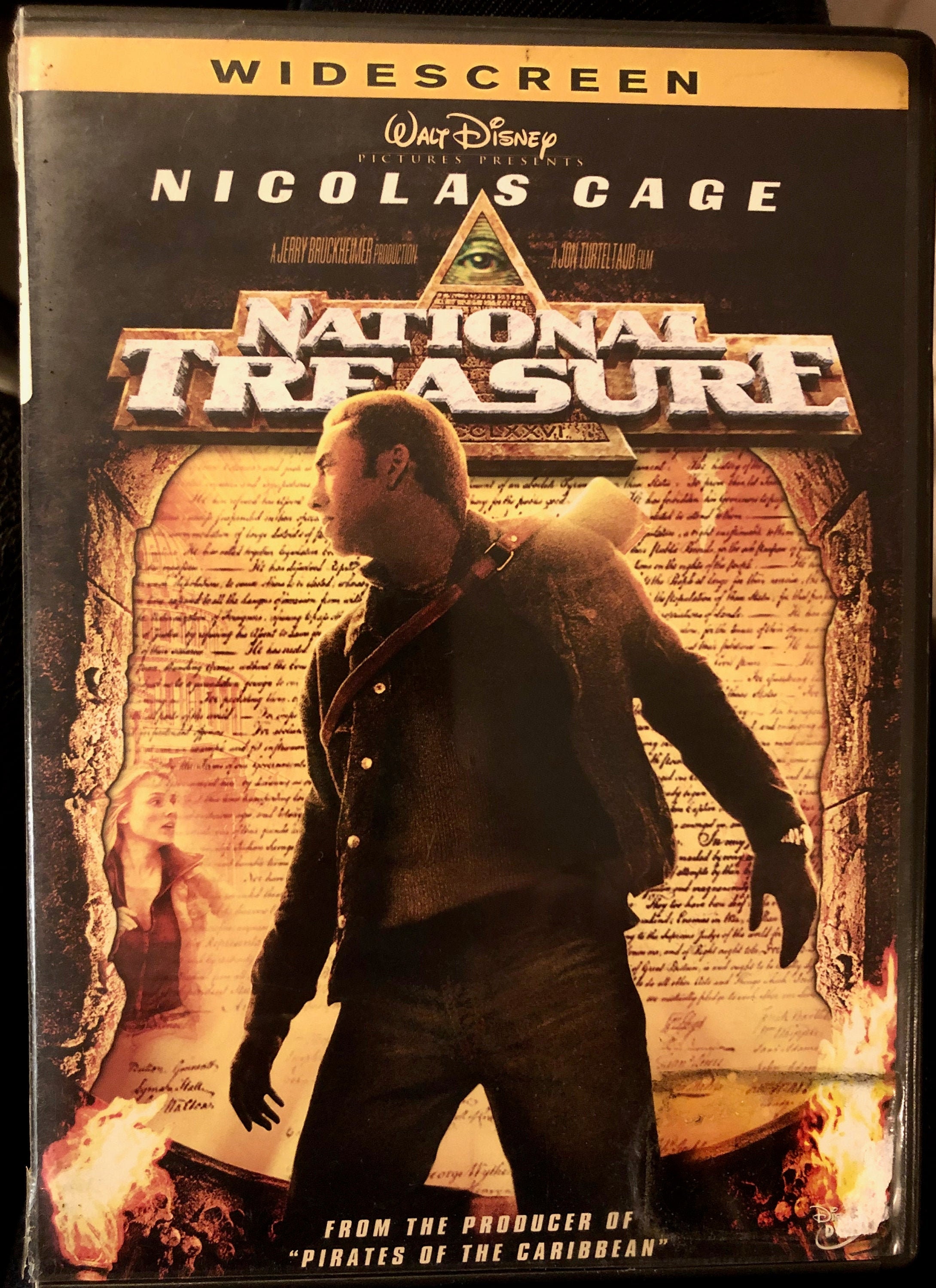 National Treasure Nicolas Cage DVD - Etsy