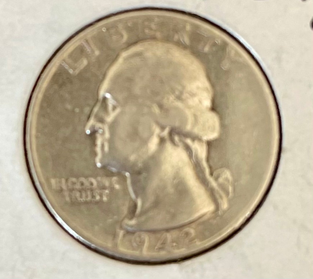 Lot of Two Quarters Silver 1942 and 1944 - Etsy