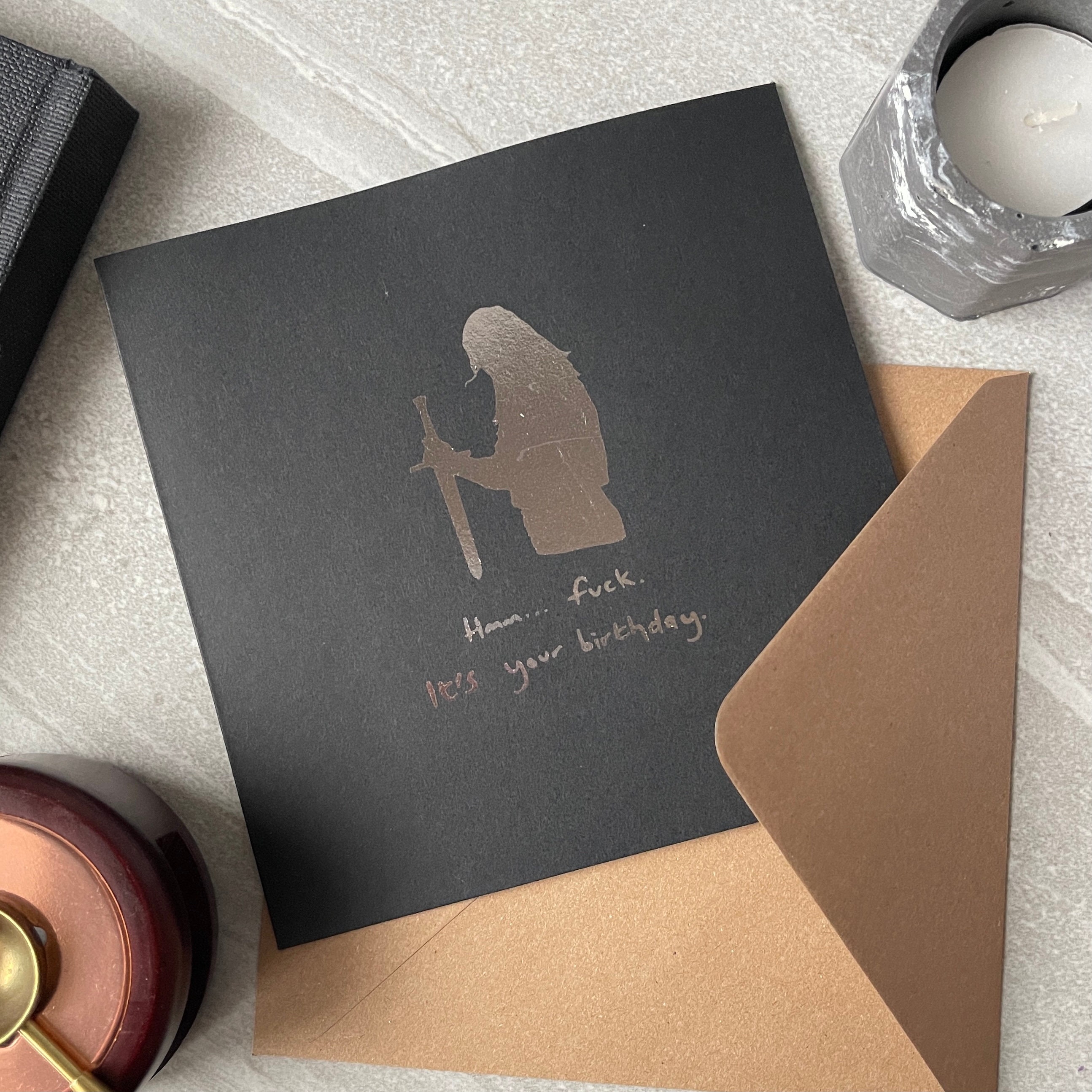 Witcher Birthday Card | the Witcher | Gaming | TV Show Greetings Card ...