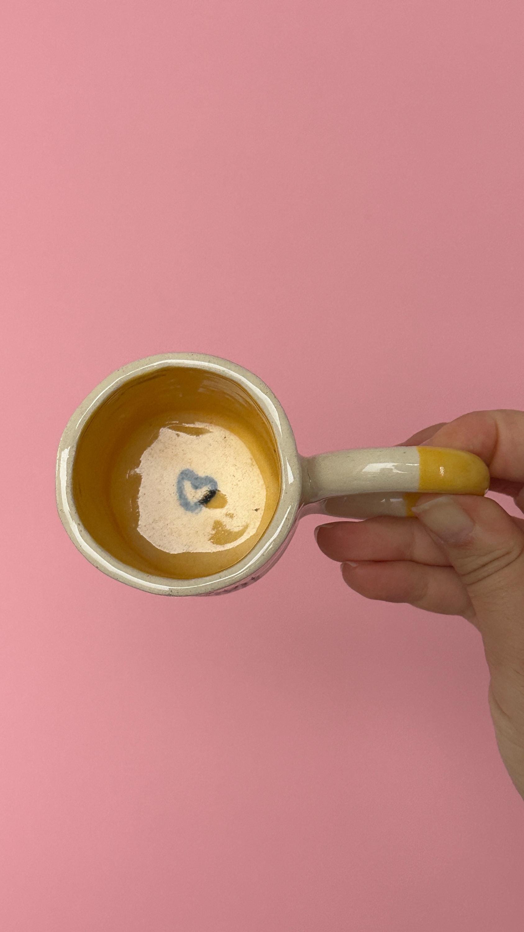 Handmade Ceramic Espresso Coffee Cup Cute Dutch Canal Houses - Etsy