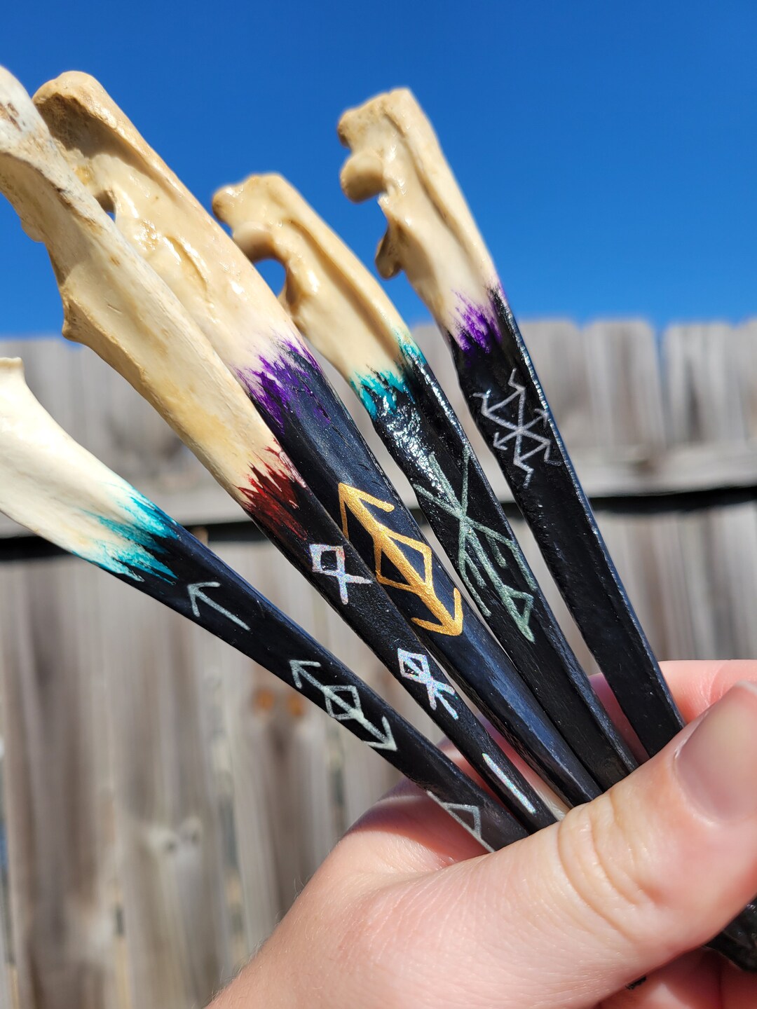 Bone Bind Rune Talisman Coyote Bone Bind Rune Talisman Elder - Etsy