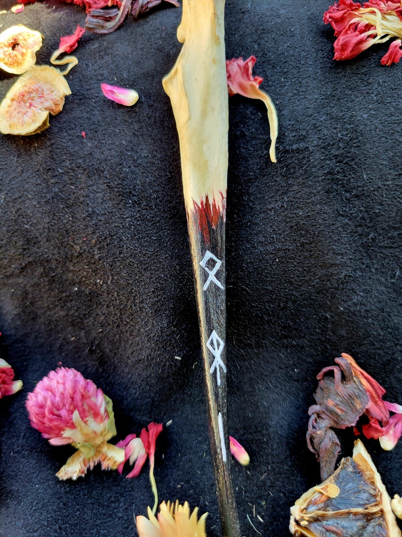 Courage Bind Rune Coyote Bone Runes Bind Rune Talisman - Etsy