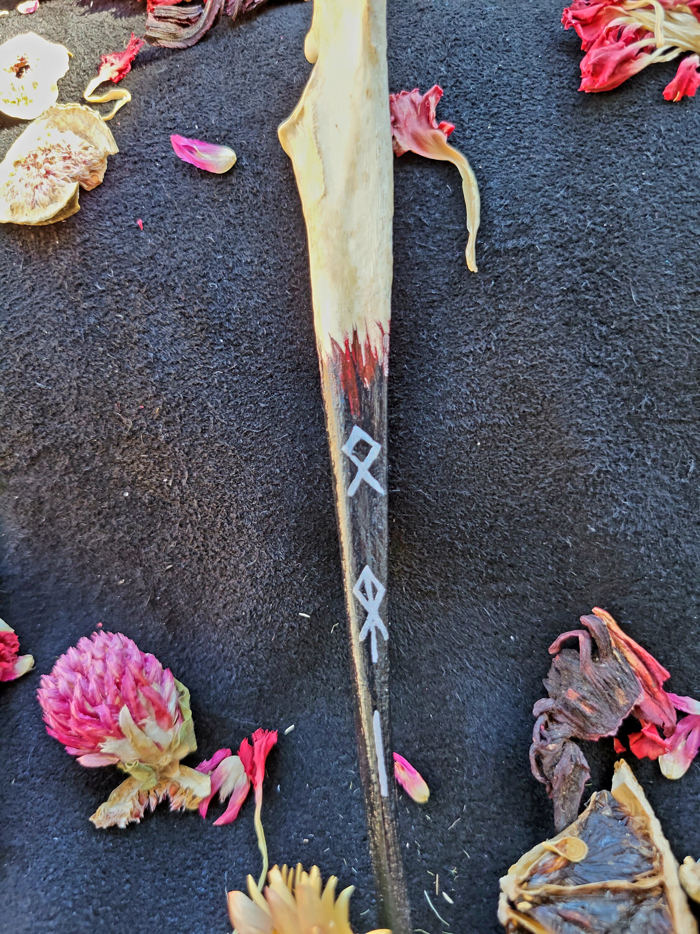 Courage Bind Rune Coyote Bone Runes Bind Rune Talisman - Etsy