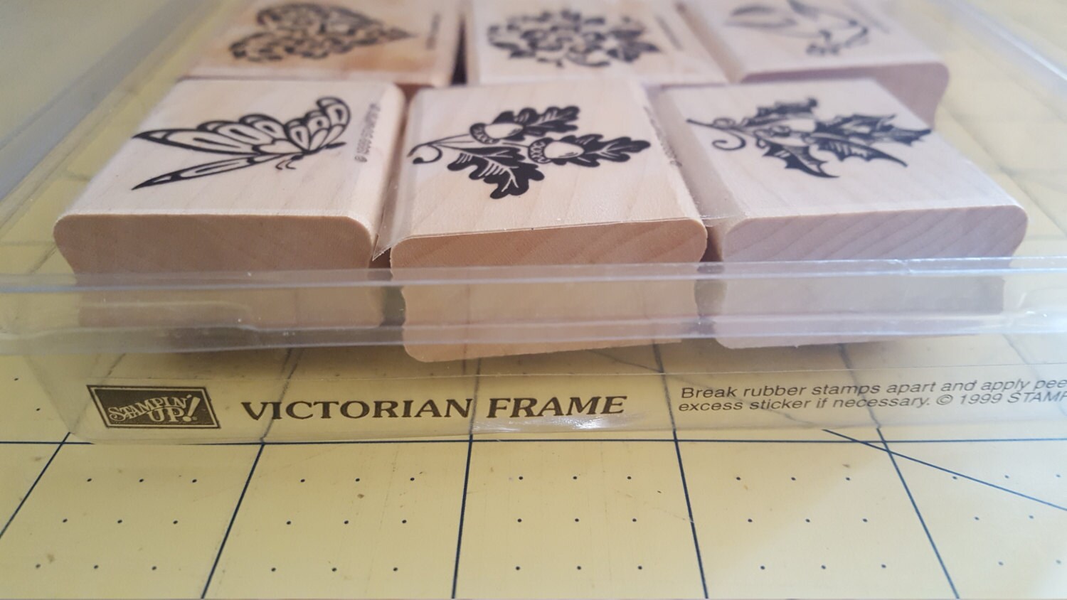 Stampin Up victorian Frame Collection Heart - Etsy