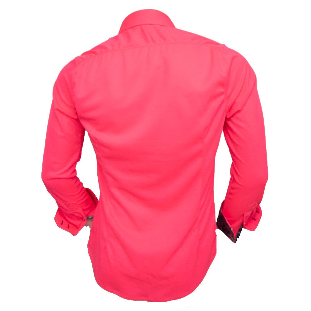 Hot Pink Mens Shirts - Made in USA - Etsy