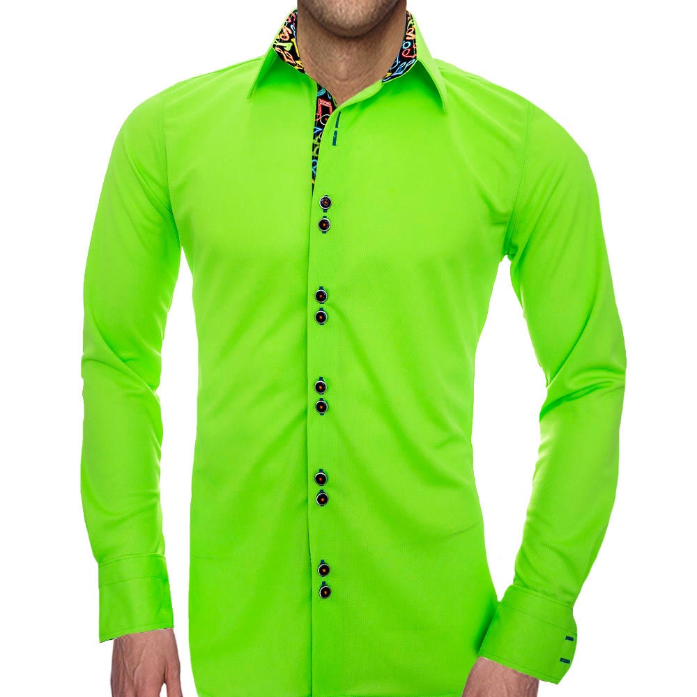 Music Themed Dress Shirt - Made in USA - Etsy