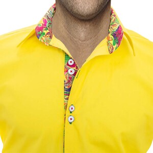 Bright Yellow Shirts - Made to Order in USA - Etsy