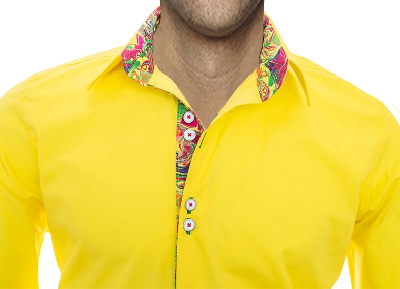 Bright Yellow Shirts Made to Order in USA - Etsy