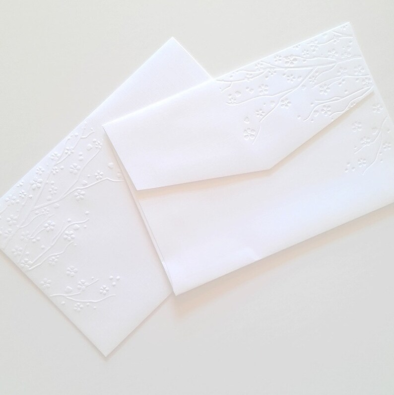 5x7 Envelopes A7 White Wedding Envelopes Invitation Size Etsy