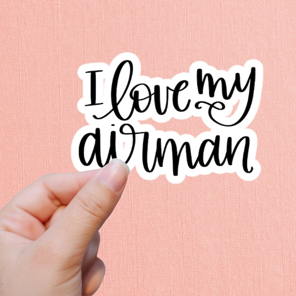 I Love My Airman - Etsy