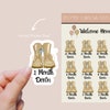 Military Deployment Sticker Pack, Military Stickers, Military Life ...