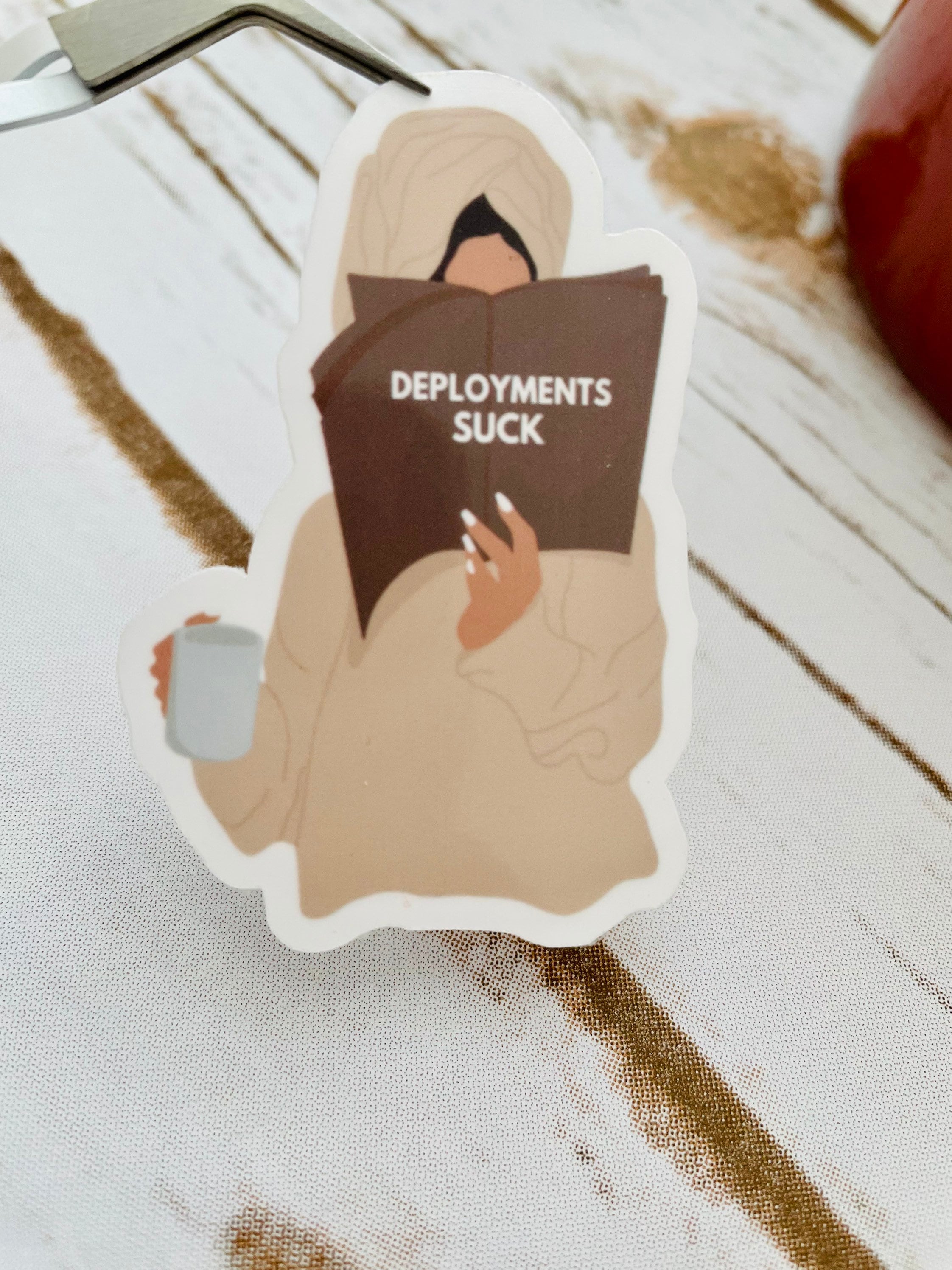 Military Wife Quotes Sticker,deployments Suck Sticker, Military Gift ...