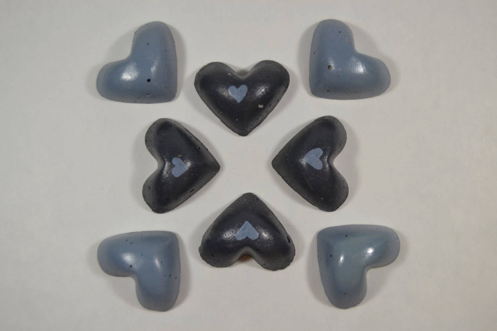 Miniature Concrete Hearts | Small Heart | Mini Heart | Wedding ...