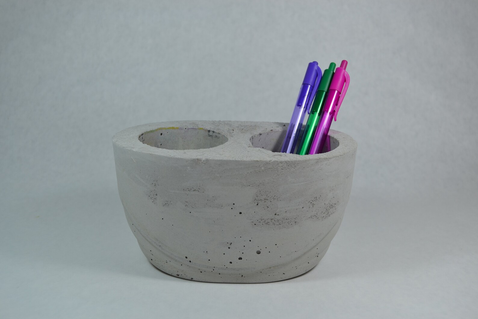 Concrete Organizer | Concrete Container | Bathroom Organizer | Office ...