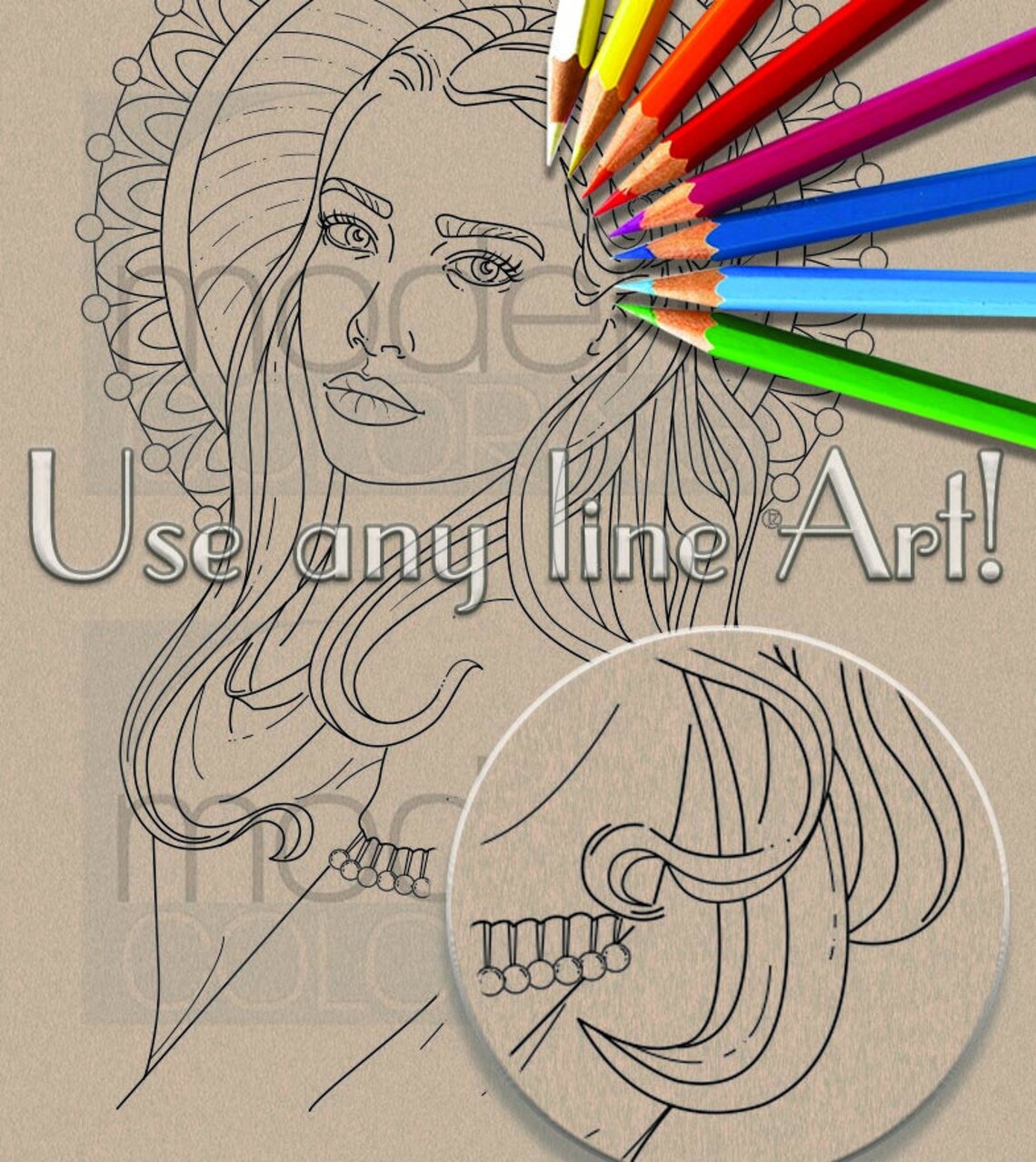 Faux Toned Tan Paper: Colorize Your Pdfs, for Backgrounds of Coloring ...