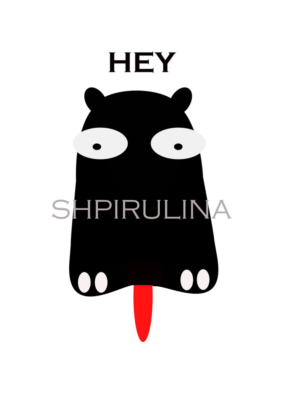 Hey Print, Hey Print, Minimalist Poster , Wall Art Print ,fashion ...