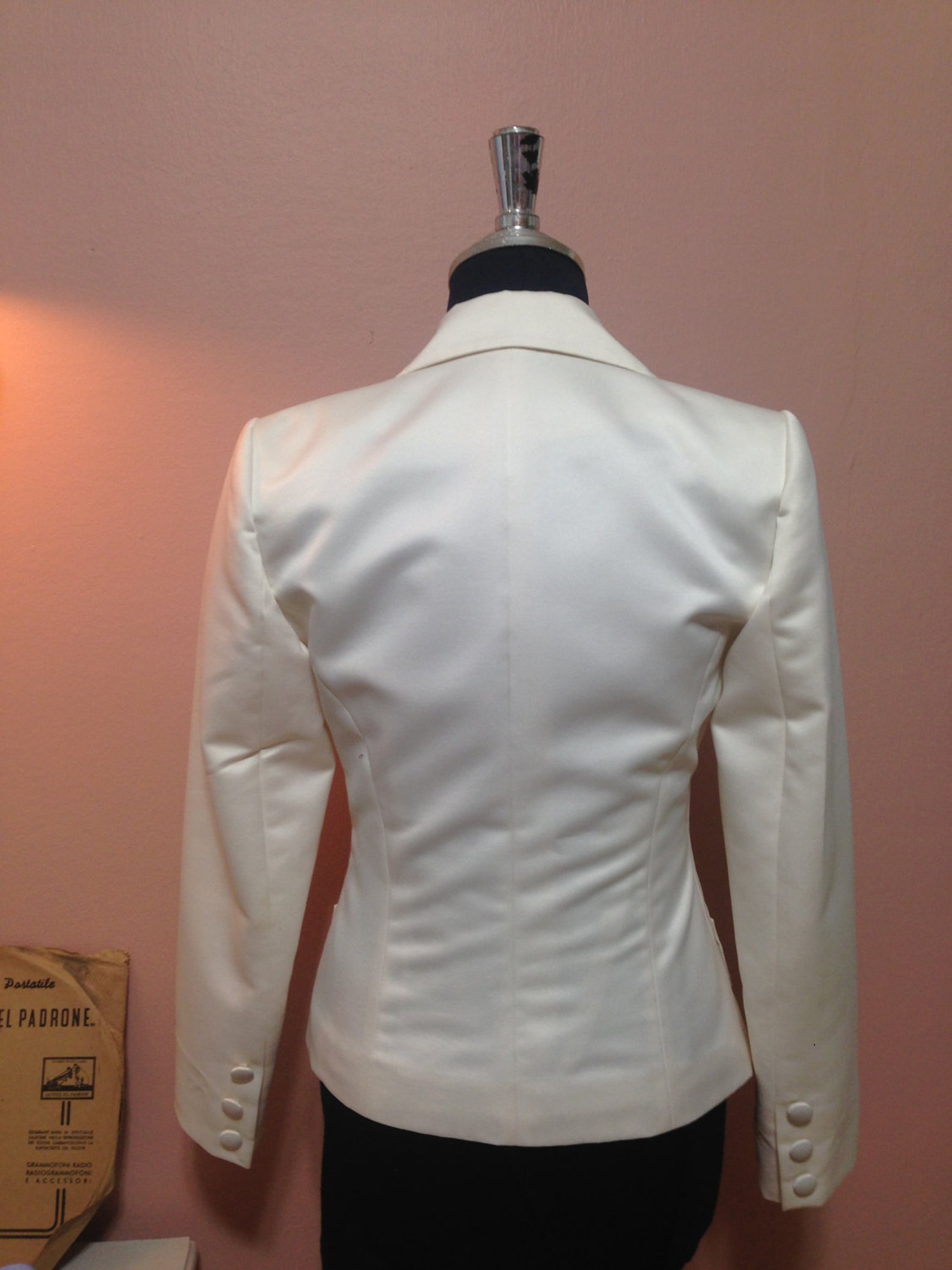 White Jacket Vintage Jacket Jackets Retro White - Etsy