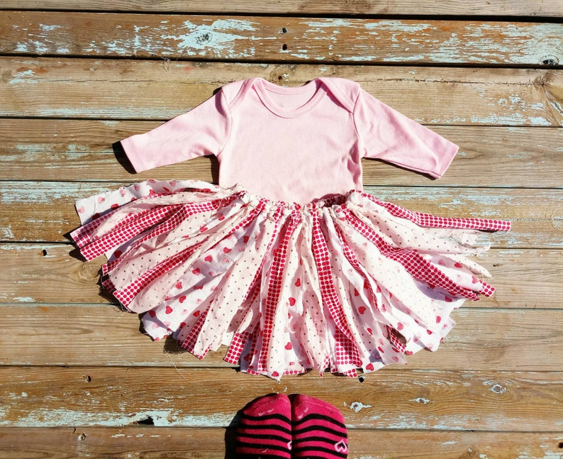 Baby Tutu Skirt, Baby Tutu 1st Birthday, Strawberries and Dots Skirt ...