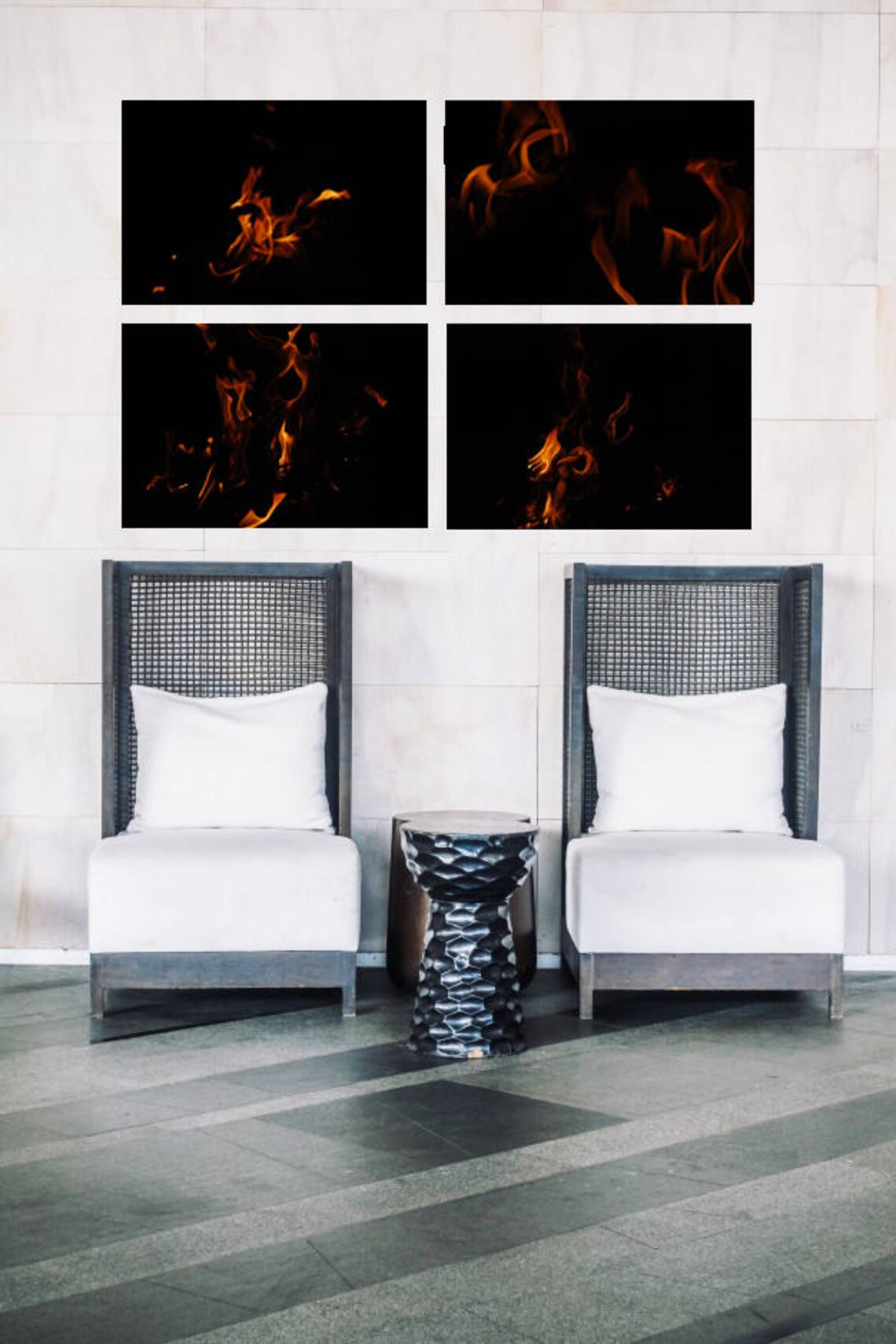 Minimalist Art, Fire Art, Fire Photography, Abstract Art Work, Wall Art ...