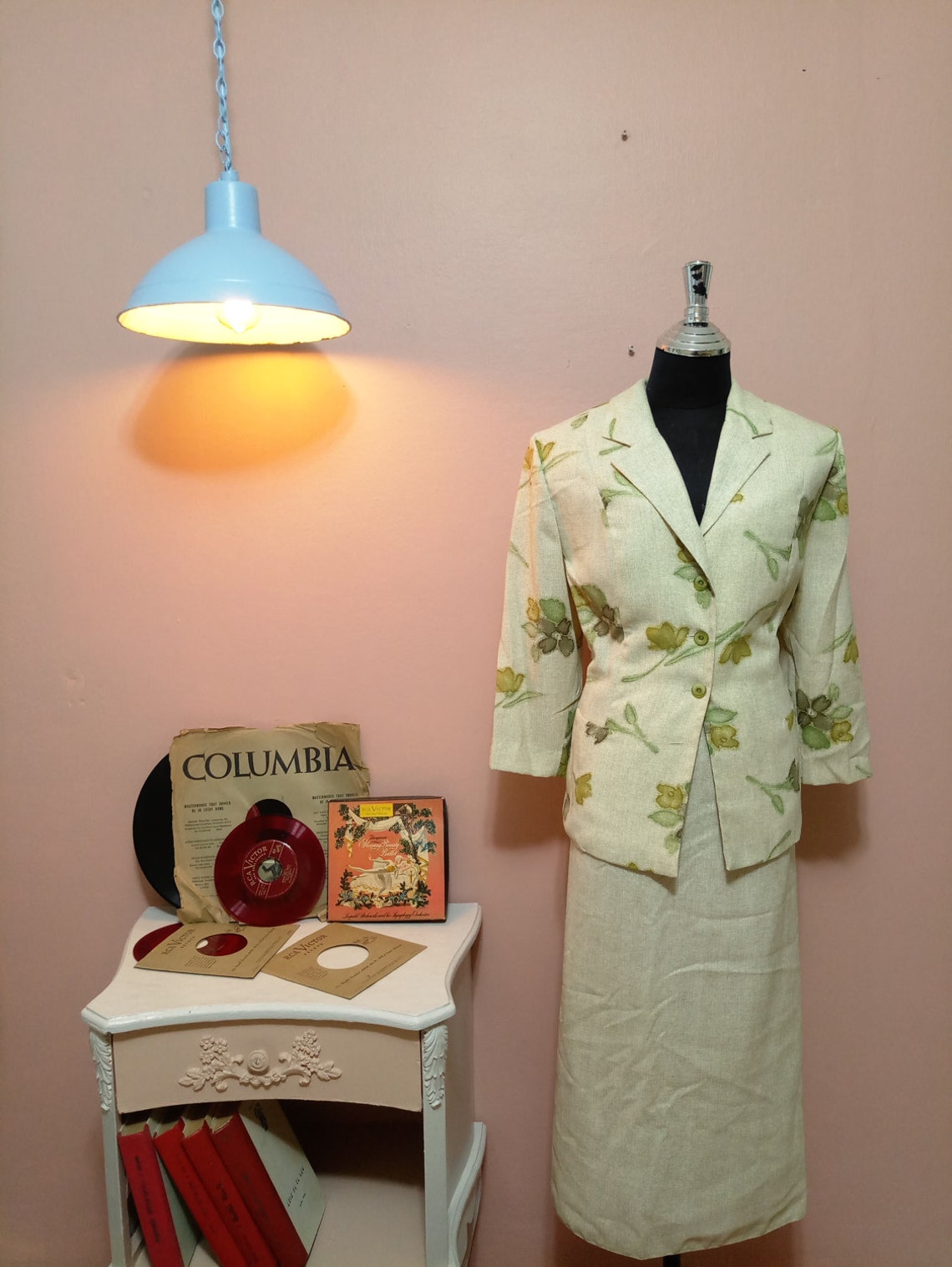 Suits. Vintage Women's Suit. Vintage Women's Suit. Beige Two Piece ...