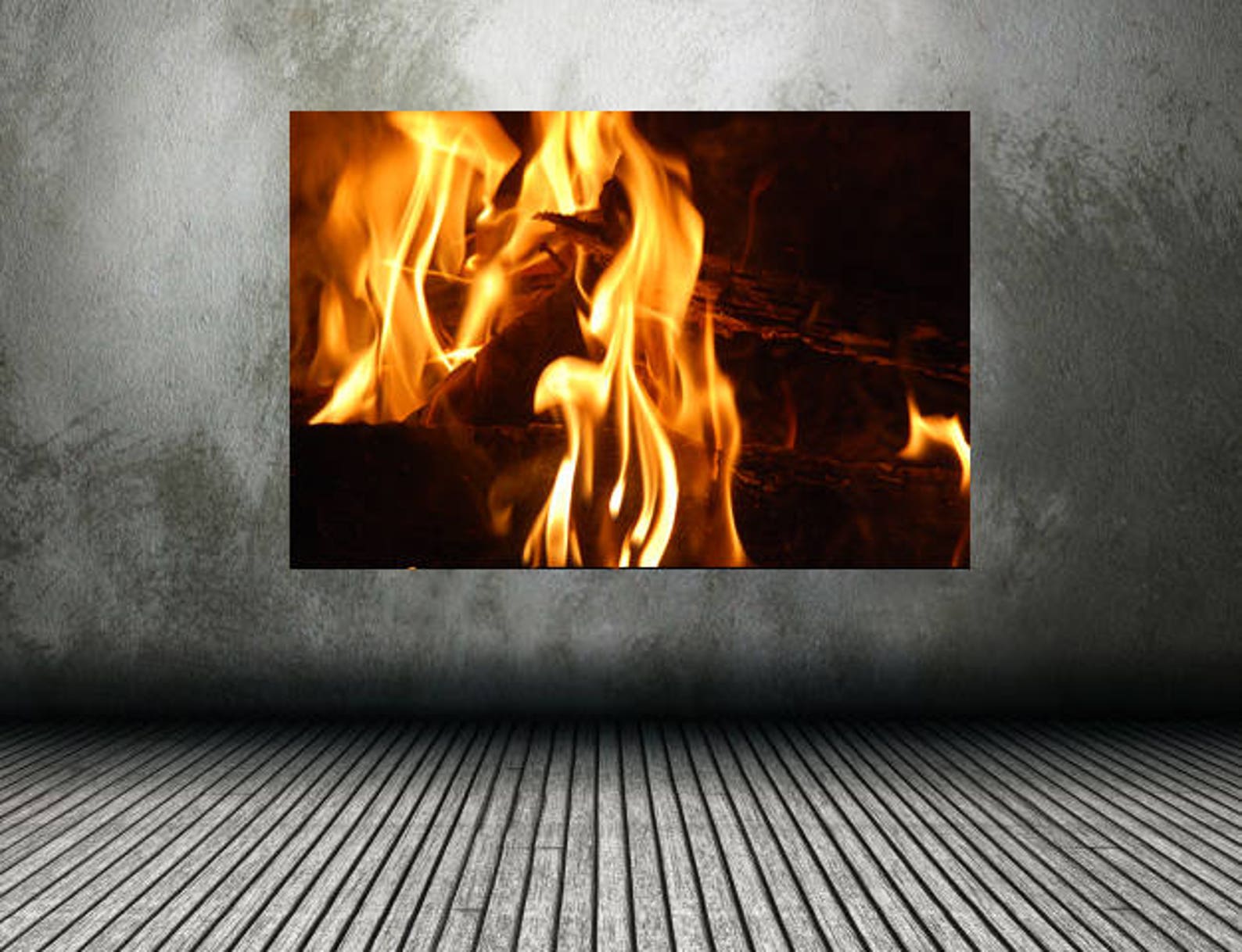 Fire, Burning Fire Print, Prints, Digital Download, Instant, Printable ...